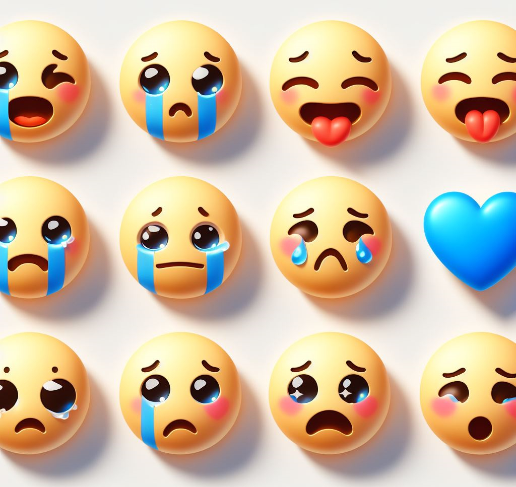 Unlock Your Emotions with Our Exclusive Crying Emoji Collection!