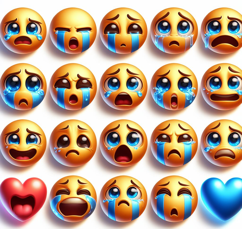 Unlock Your Emotions with Our Exclusive Crying Emoji Collection!